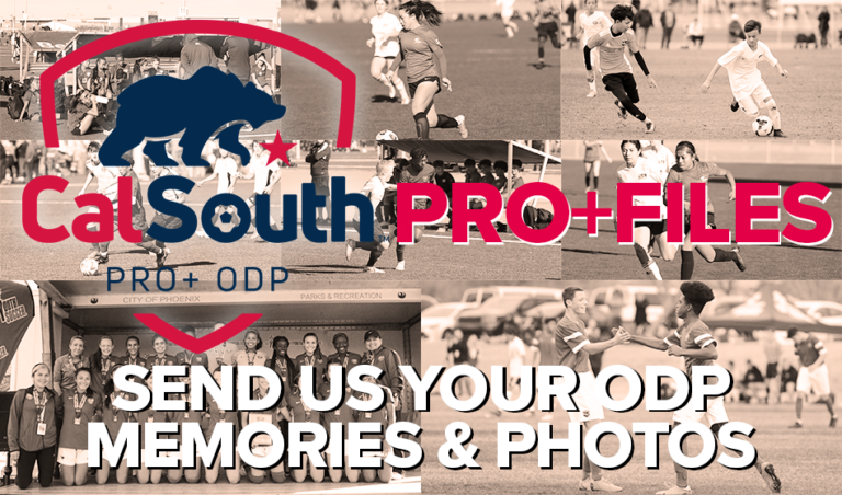Share Your Player's Memories & Photos from Their Cal South ODP ...
