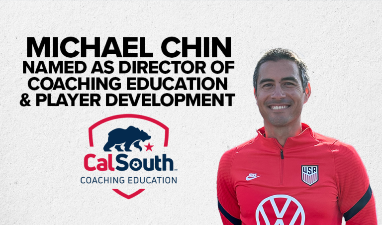 Michael Chin Named as New Cal South Director of Coaching Education ...